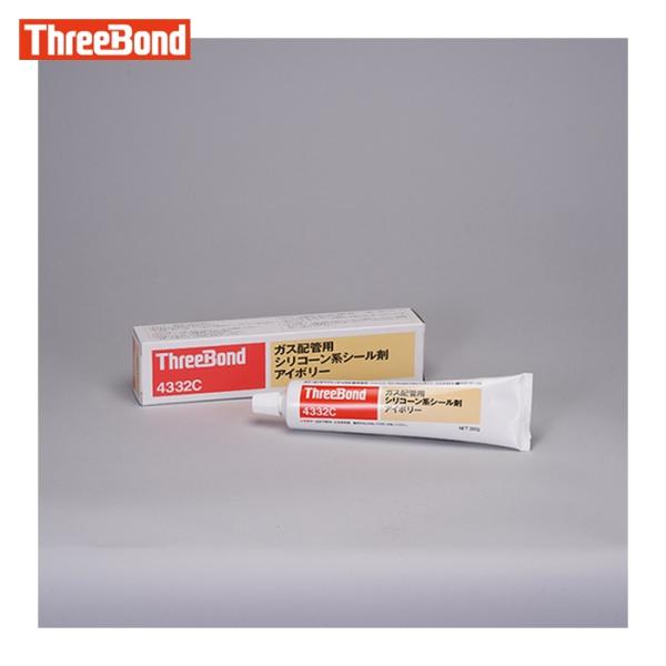 THREEBOND 配管用シール剤|特長:1液性無溶剤型のガス配管シール剤です。 表面は硬化しますが内部は長期にわたって半硬化状態を保ちシール性・粘着性を維持します。