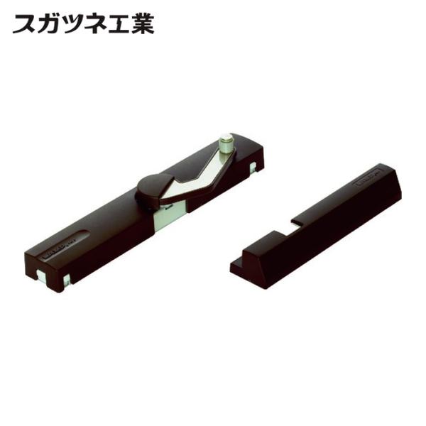 SUGATSUNE ドアクローザ|特長:面付け用ドアダンパーです。 既存のドアに後付けが可能です。 取り付け位置あわせが簡単で施工性に優れています。