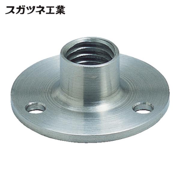 ・ステンレス製で耐食性に優れています。・水回りで使用する装置、食品機器などに。・ねじ寸法:M10・全高(mm):12.0・台座径(mm):36・色:ステンレス・幅(mm):36・高さ(mm):12・ステンレス鋼(SUS304)・バレル研磨仕...
