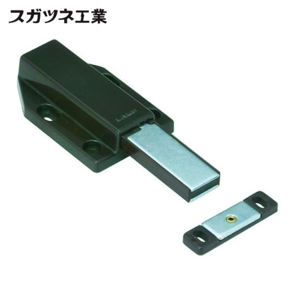 ・ブラックが新しく加わりました。・ストロークの大きいマグネラッチです。・大きな扉用です(W600×H1800×t30扉での作動確認済み)・指先で軽く押すだけで扉の開閉が可能です。・受座が可動するため、取付時のずれを吸収できます。・全長(mm...