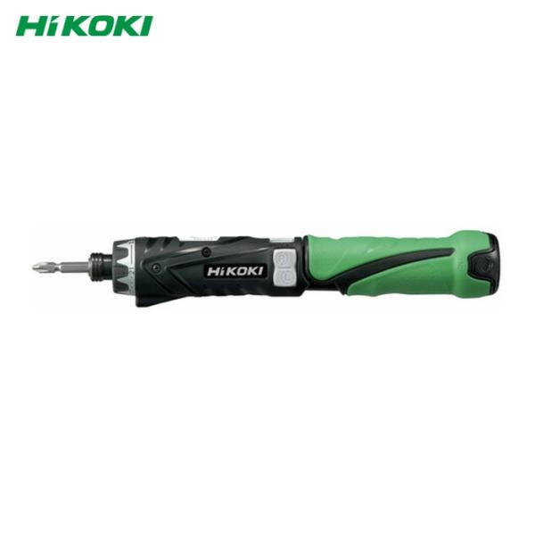 HiKOKI 充電ドリルドライバー|特長:6Vリチウムイオンバッテリー仕様です。 ストレート形から、ピストル形に変更可能です。 軽量・コンパクトです。