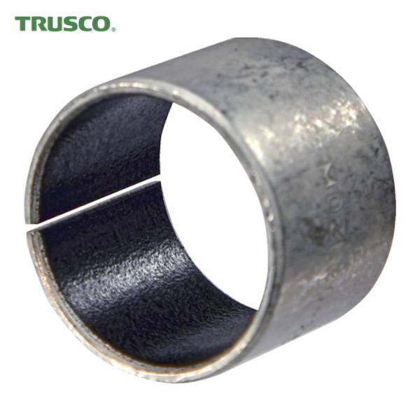 TRUSCO 金属系ベアリング|特長:内側に潤滑樹脂層をコーティングしている為、給油せずに使用できます。
