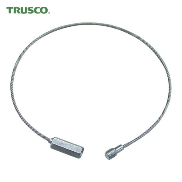 TRUSCO ワイヤロープ用ディスプレイパーツ|特長:両端を合わせてねじを締めて閉じます。 チェーン・ワイヤ・ロープなどの連結や、端末の金具のジョイントに適しています。
