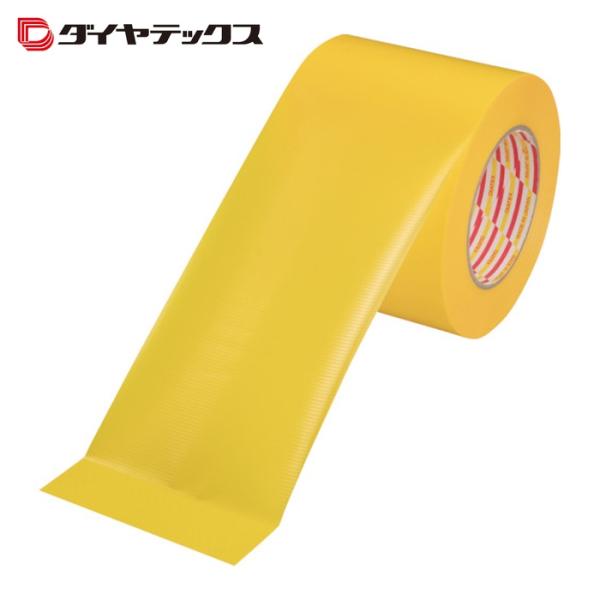 パイオラン ラインテープ|特長:のりのはみ出し、のり残りが少ない設計です。 薄くて丈夫なクロス基材を使用しています。 布テープなどに比べ薄く段差ができにくいです。