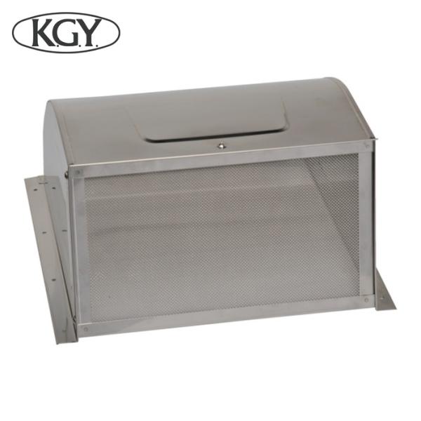 K.G.Y ガラリ|特長:接合部分にはハゼ加工、側面にはリブ加工が施してあり、風鳴りが少ないです。