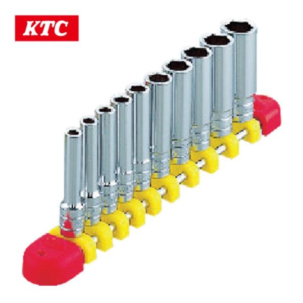 KTC ソケット(ディープ・セミディープタイプ)|特長:KTC独自のパワーフィット形状を口径部と差込角の両方に採用しています。