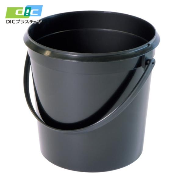 DIC ペール缶(樹脂製)|特長:フルオープンタイプの小型軽量容器です。 リシールができるので、数度に分けて内容物を使えます。 金属缶の問題である、サビ、凹缶がありません。