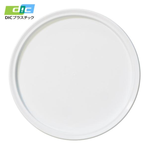 DIC ペール缶用フタ(樹脂製用)|特長:フルオープンタイプの小型軽量容器です。 リシールができるので、数度に分けて内容物を使えます。 金属缶の問題である、サビ、凹缶がありません。