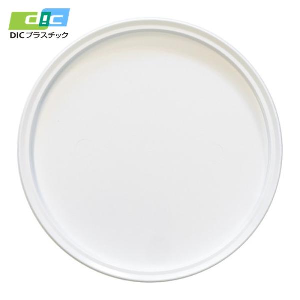DIC ペール缶用フタ(樹脂製用)|特長:フルオープンタイプの小型軽量容器です。 リシールができるので、数度に分けて内容物を使えます。 金属缶の問題である、サビ、凹缶がありません。