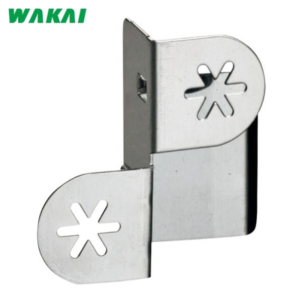 WAKAI 下地補強金具|特長:軽鉄下地・木下地兼用の下地板用固定金具です。 ペーパーホルダー、タオルハンガー、エアコン室内機等の下地作りがらくになります。