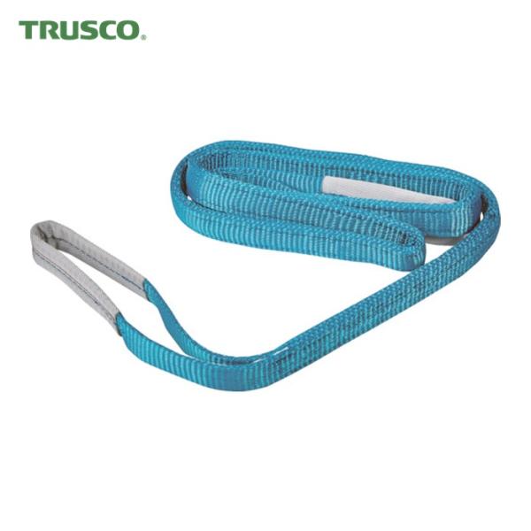 TRUSCO ベルトスリング|特長:従来の原糸に比べリサイクルポリエステル糸は約35%のCO2をはじめとした温室効果ガス(GHG)の排出削減効果がある商品です。 高強力リサイクルポリエステル糸を製品の65%以上使用しているので、エコマーク認...