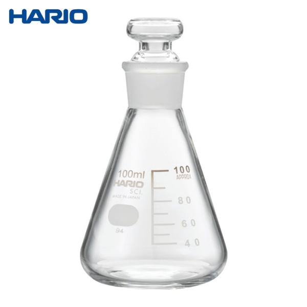 ・耐熱性、化学的特性に優れた高品質な耐熱ガラスを使用したフタ付三角フラスコです。・試薬の撹拌に、保存用。・容量(ml):100・目盛間隔(ml):10・外径(mm):66・高さ(mm):116・首外径(mm):30・色:透明・口部大径(mm...