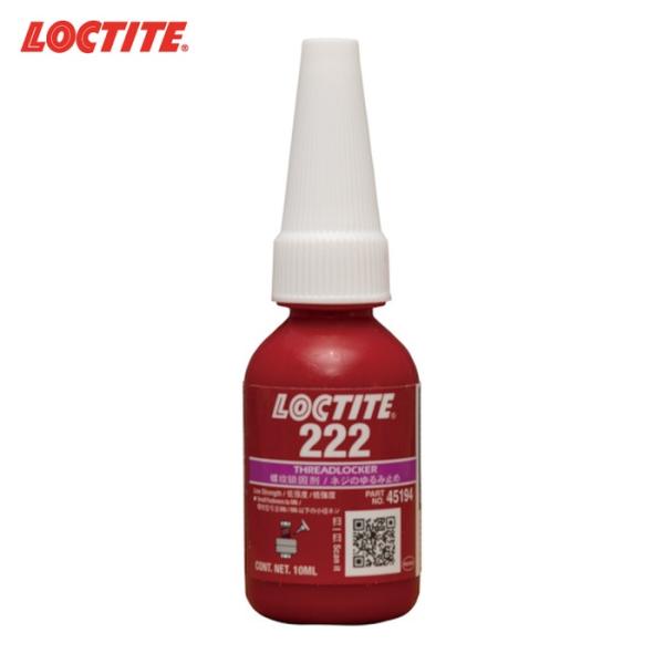 ロックタイト ねじゆるみ止め剤|特長:嫌気性ねじ緩み止め接着剤、低強度タイプで取り外しも可能です。 1液性のため作業の簡略化や時間の短縮など作業性の能率が図れると同時に大幅なコストダウンにも貢献します。