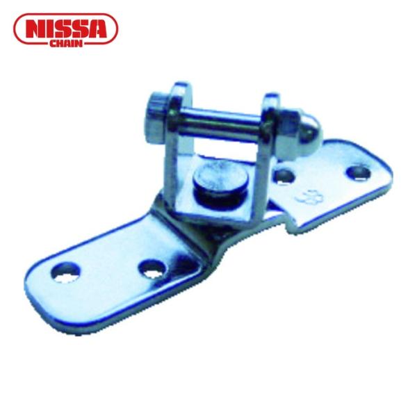 ニッサチェイン チェーン用パーツ|特長:回転式金具ですから、チェーンやワイヤのねじれを防ぎます。 家具と壁面をチェーンで固定できます。
