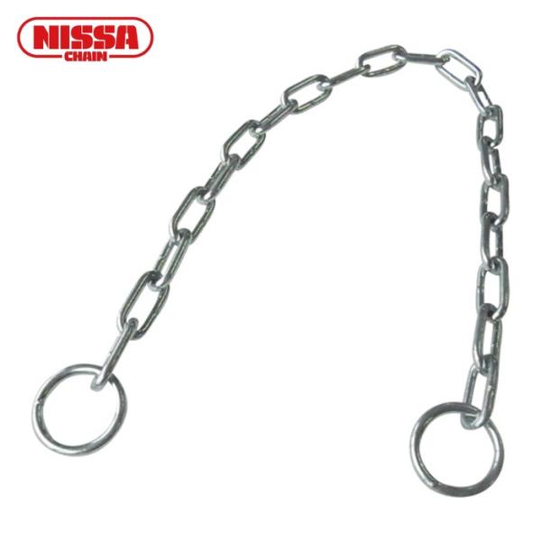 ニッサチェイン チェーン|特長:線径4。 8mmのチェーンの両端にリングが付いています。