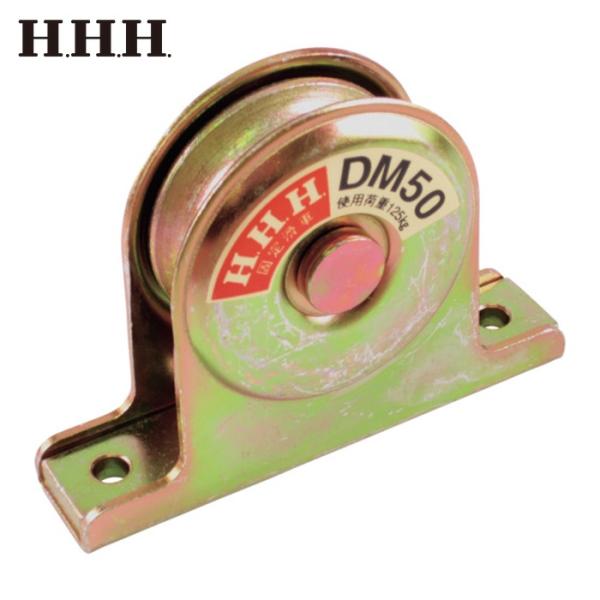 HHH 滑車|特長:シンプルで安価な固定滑車です。 狭い場所でも取り付けできます。