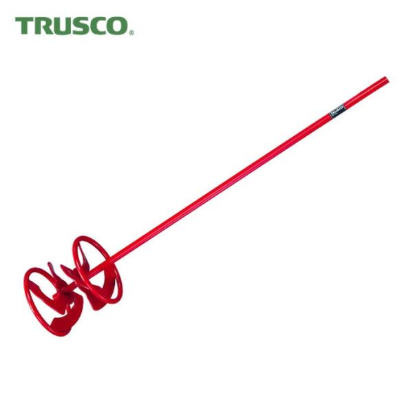TRUSCO かくはん機用パーツ|特長:電気ドリル用ミキサーブレードです。 塗料や液体などのかくはん作業に最適です。 電気ドリルに取り付けるだけで使用ができます。