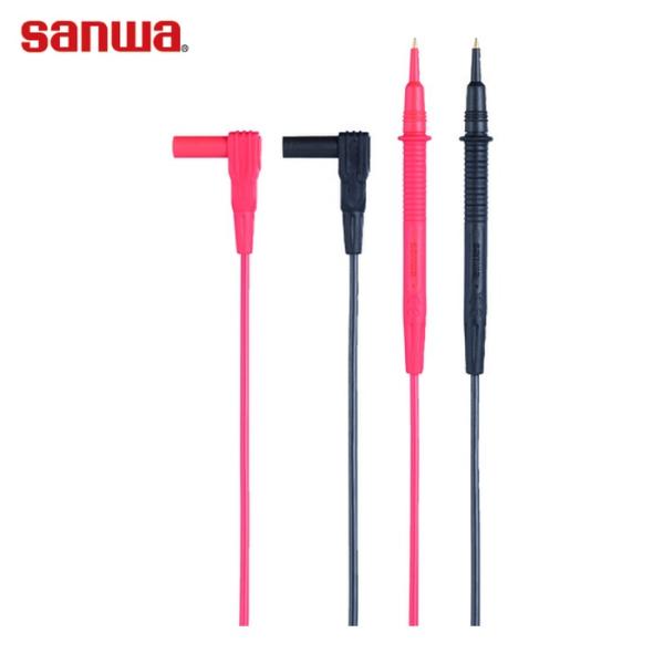 SANWA テスタ用テストリード|特長:三和電気製テスター用テストリードです。 赤・黒1本ずつのセットです。