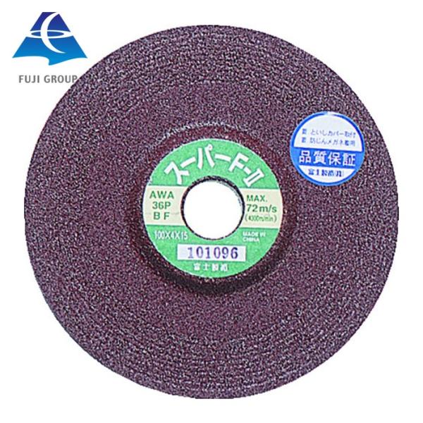 富士 オフセット型研削砥石|特長:研削用エコノミータイプです。 経済性、作業性を追求し、素材にマッチした標準品です。