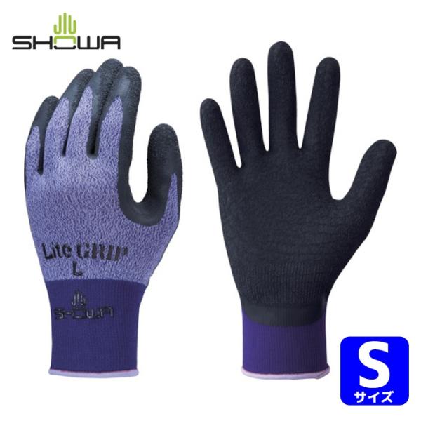 SHOWA 天然ゴム背抜き手袋|特長:細かな部品もつまめるフィット感があります。 独自製法により、手になじむ湾曲形状を実現し、フィット感を高めています。 手のひらを天然ゴムでコーティングした薄くてやわらかい背抜き手袋です。