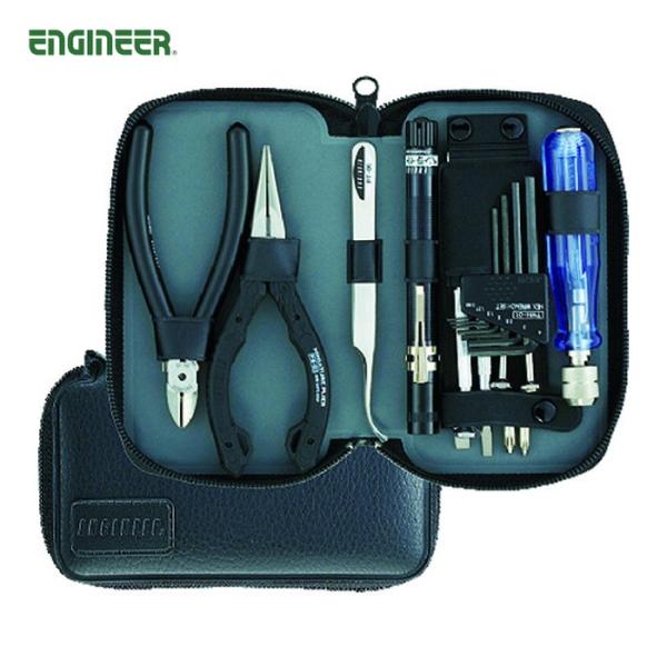 ENGINEER ツールキット|特長:精密作業に適したツールキットです。 作業服の胸ポケットにすっぽり入るコンパクトデザインです。