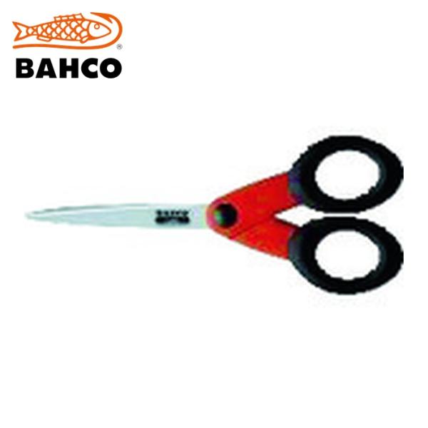 BAHCO ハサミ(クラフト向け)|特長:両面テープが付きにくいマイクロギザ付です。