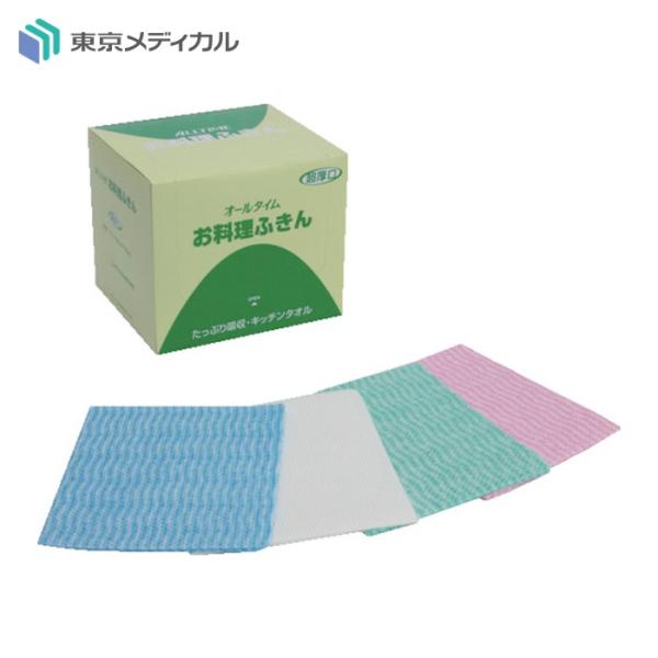 東京メディカル カウンタークロス|特長:カウンタークロスの超厚手タイプです。 (厚さ約1mm)・高圧水流で繊維を絡合させたクリーンな不織布製です。 縦横の強度バランスが優れているため耐久性があります。