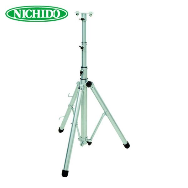 NICHIDO 投光器用オプション|特長:蝶ねじの位置調整で、狭い場所でも設置できます。