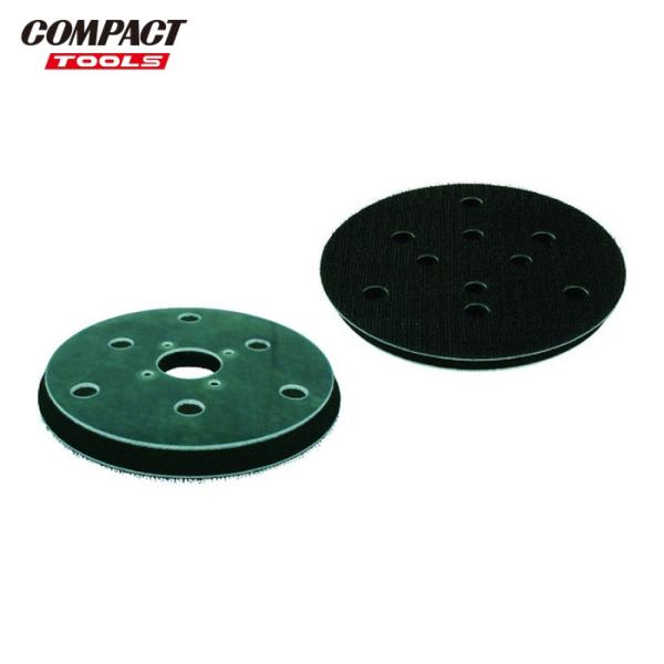 コンパクトツール ダブルアクションエアサンダー用オプションパーツ|特長:パッド下部のペーパー貼付面より4本のビスで取り付けし、本体に固定します。 プラスドライバーを用いて簡単にパッドの脱着ができます。