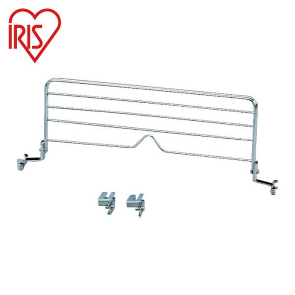 IRIS スチール製パイプ式棚用オプション(メッシュ棚用)|特長:メタルラック専用のデバイダーです。 本などの仕切りに使用できます。