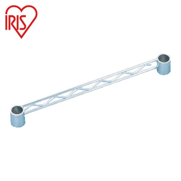 IRIS スチール製パイプ式棚用オプション(メッシュ棚用)|特長:メタルミニ専用のサイドバーです。 ラックの奥や横に付けて荷こぼれ防止に使用します。