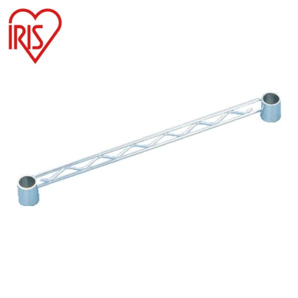 IRIS スチール製パイプ式棚用オプション(メッシュ棚用)|特長:メタルミニ専用のサイドバーです。 ラックの奥や横に付けて荷こぼれ防止に使用します。