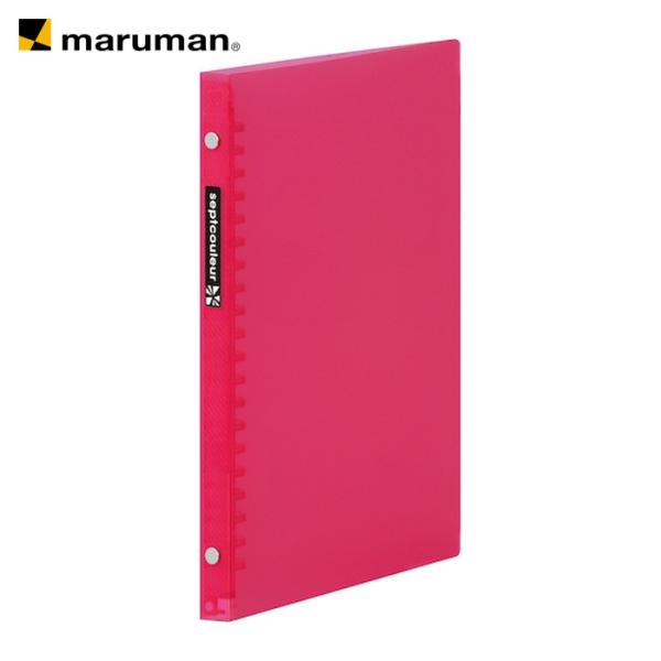 ・軽量なプラスチックバインダーです。・用紙サイズ:A5・20穴-ブランド : maruman メーカー : マルマン品番 : F083B-08発注コード : 406-0917カテゴリ : ノート/バインダー