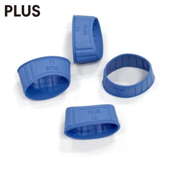 PLUS 事務用指サック|特長:長時間つけていてもムレにくく、事務作業もスムーズに進みます。 しっかりめくれる強い摩擦力のラバータイプです。 抗菌仕様です。