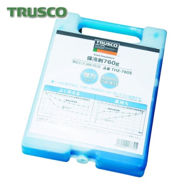 TRUSCO 保冷剤|特長:繰り返し使用可能です。 容器タイプです。 通常よりも冷却持続効果が高いです。