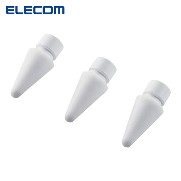 ELECOM スタンド・ホルダー|特長:Apple Pencil第1世代、第2世代両方に使用可能な交換ペン先です。 心地良い抵抗感でしっかりとした書き心地を実現します。 書きやすい交換ペン先です。