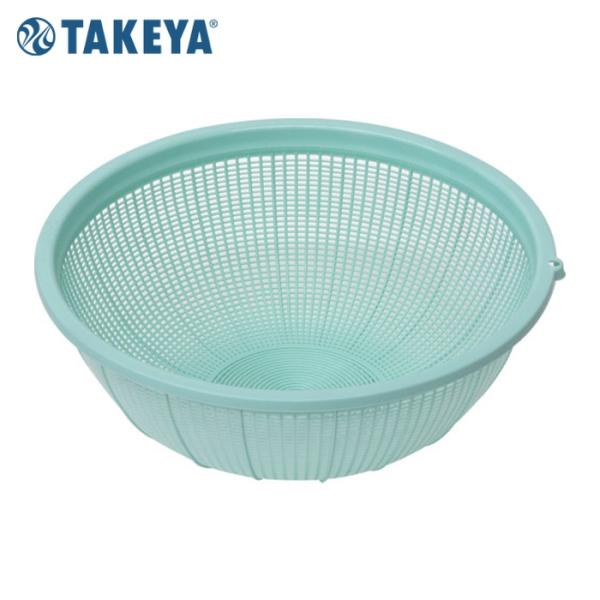 タケヤ化学 ザル・カゴ|特長:プラスチック製の丸型ザルです。 ご家庭から業務用までお使いいただけます。