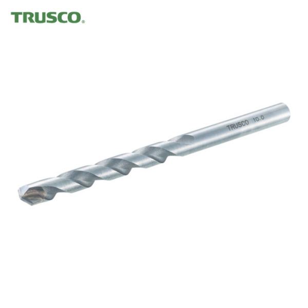 TRUSCO コンクリートドリル(ストレートシャンク)|特長:耐久性を重視した超硬チップを採用、独自設計の刃先形状・角度により、抜群の切れ味を実現しました。 ブリスターパック包装です。