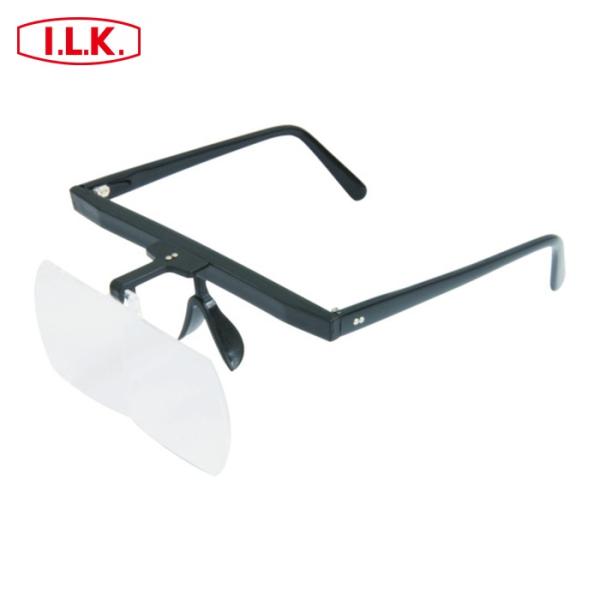 池田レンズ メガネルーペ|特長:作業に便利。 視野が広く使いやすいメガネタイプのルーペです。 持ち運びにも便利なソフトケース付です。