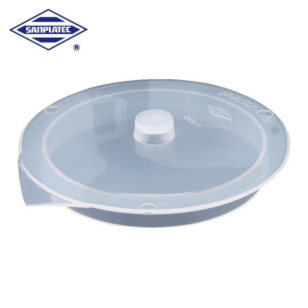 サンプラ ビーカー|特長:TPX[[R上]]ビーカー・PPビーカー・メジャーカップのフタとして利用できます。