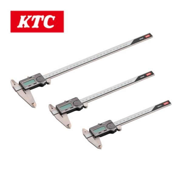 KTC 標準ノギス|特長:毎回の原点設定が不要なデジタルノギスです。 長さの絶対値を測るアブソリュート測定と、2つの測定箇所の比較ができるインクリメント測定機能を搭載しています。 省電力で電池寿命が約2。