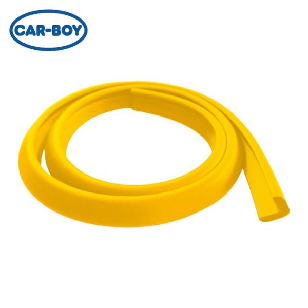 CAR-BOY クッション(L字型)|特長:非常に柔らかく弾力性に優れた素材です。 長尺仕様で継ぎ目の少ない取り付けが可能です。