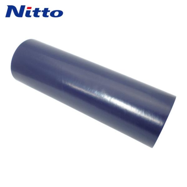 日東 表面保護テープ|特長:弱粘着タイプです。 ポリエチレン製なので焼却時に有毒ガスを発生しません。 はく離しやすく、加工性に優れた金属板用表面保護材です。