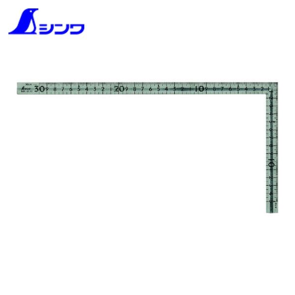 シンワ 曲尺|特長:表裏同目タイプです。 DIYに重宝される小型タイプです。