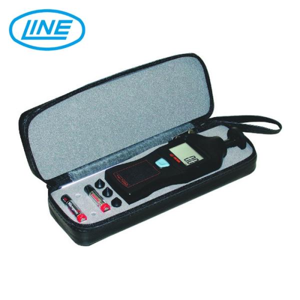 LINE 回転計|特長:1mの距離からの測定が可能です。 レーザー光の採用により、非接触測定機能が向上しました。 視認性アップで照射点合わせが容易になりました。