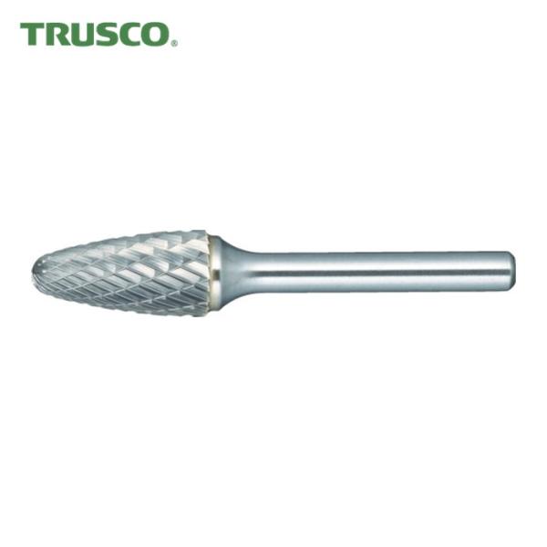 TRUSCO 超硬バー|特長:チップポケットを大きくすることにより切屑を排出しやすくし重切削に適しています。