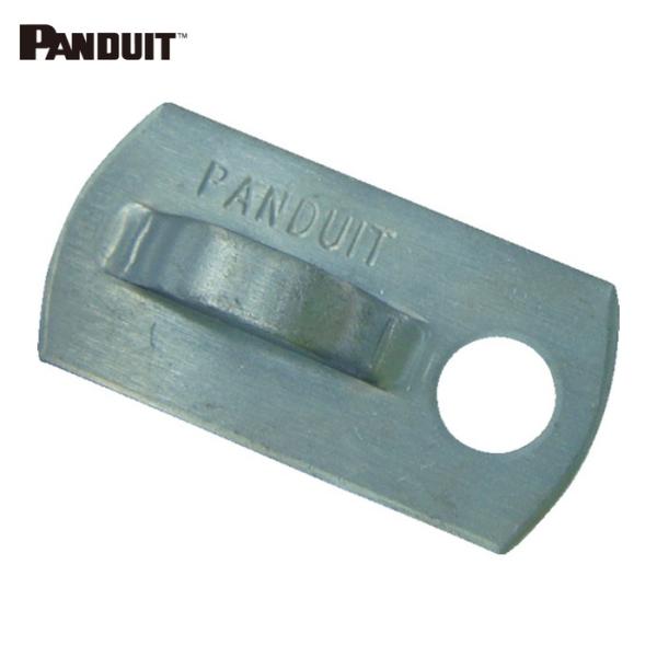 PANDUIT ケーブル固定具|特長:ねじ止めでの固定だけでなく、接着剤でも固定できます。 薄いので場所をとりません。