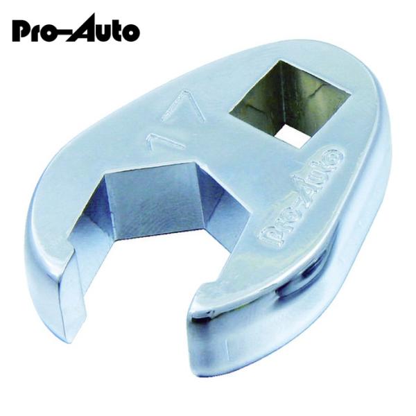 Pro-Auto クロウフットレンチ|特長:奥まったところの作業に威力を発揮するツールです。 差込角9。 5mmのエクステンションとラチェットハンドルなどを組み合わせて使用することができます。