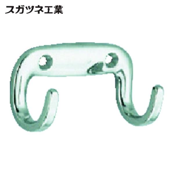 ・二股に分かれているので、1つで2つのものが掛けられます。・作業設備・生産設備・機械装置・オフィス内・病院施設など。・幅(mm):65・奥行(mm):25・高さ(mm):33・吊下荷重(N/kgf):200/20・A(mm):65・C(mm...