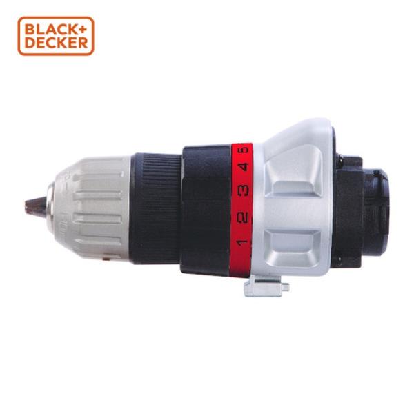 B+D 充電マルチツール用オプションパーツ|特長:木工は最大25mm、鉄工は最大10mmの穴あけが可能です。 EVO183本体での使用で穴あけ、ねじ締め作業可能。 (標準装備品)。